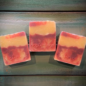 Summers Last Kiss Cold Process Small Batch Artisan Soap Citrus & Floral ...
