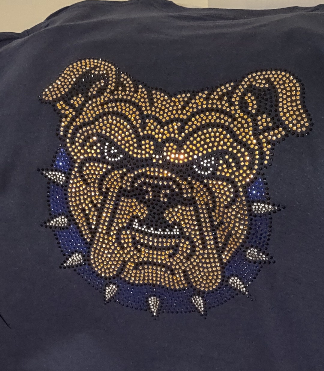 RHINESTONE AGGIE HEAD - Etsy