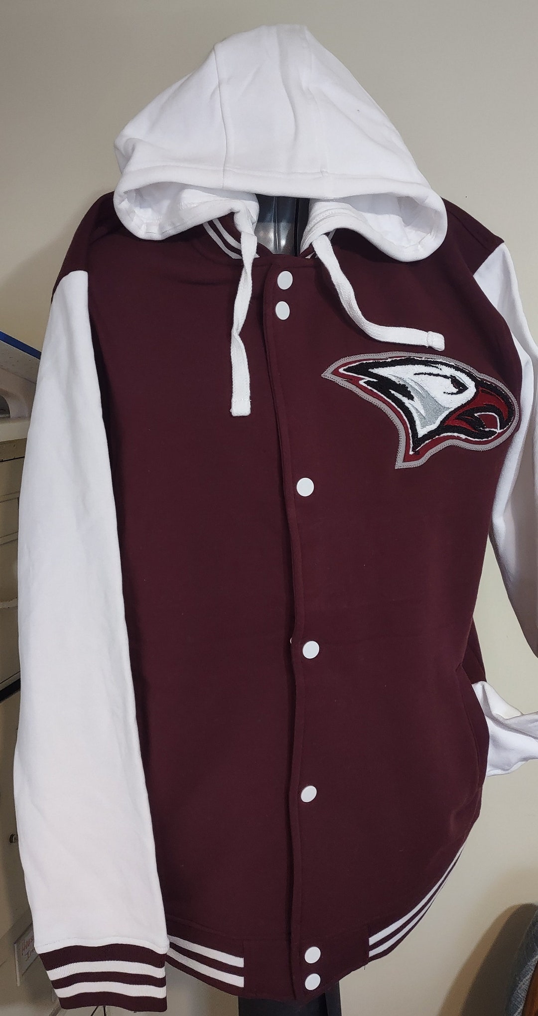 NCCU Eagle Chenile Jacket - Etsy