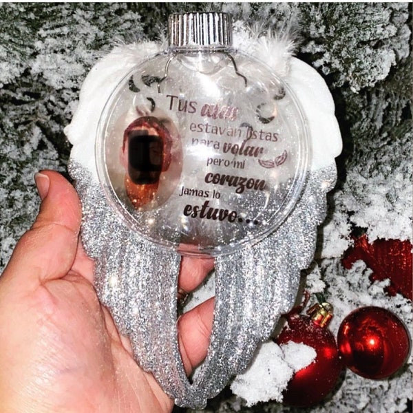 Angel Wings Ornament - Etsy