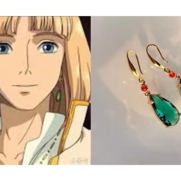 Howls Moving Castle Earrings - Etsy