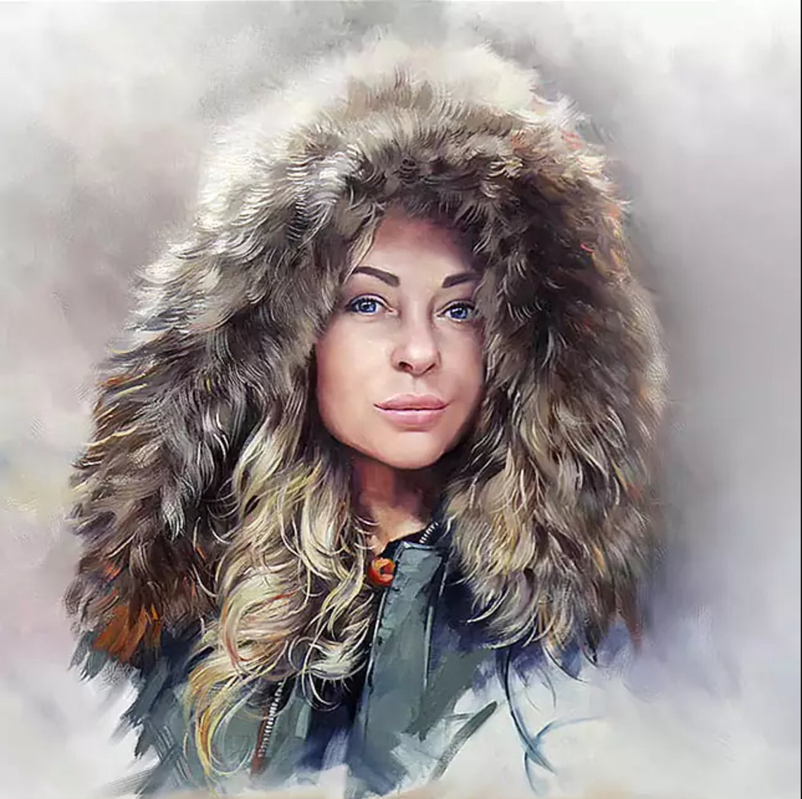 Custom Oil Painting From Photo Custom Oil Portrait From - Etsy