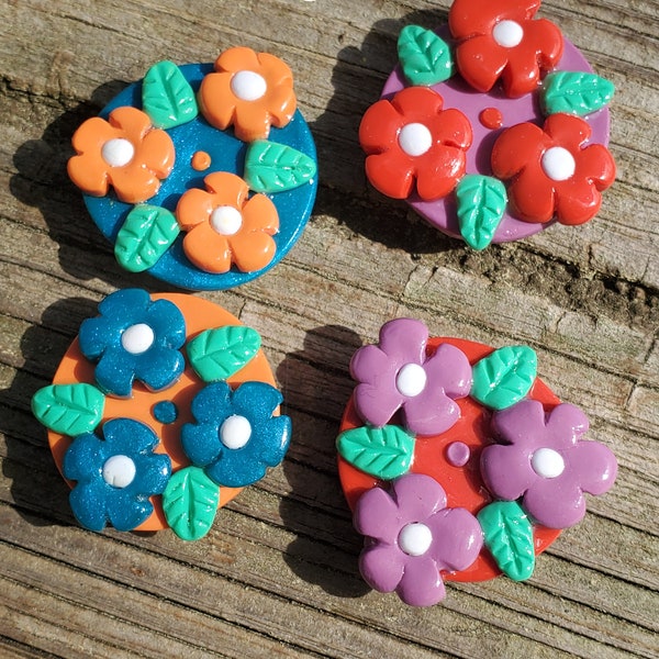 Clay Magnets - Etsy