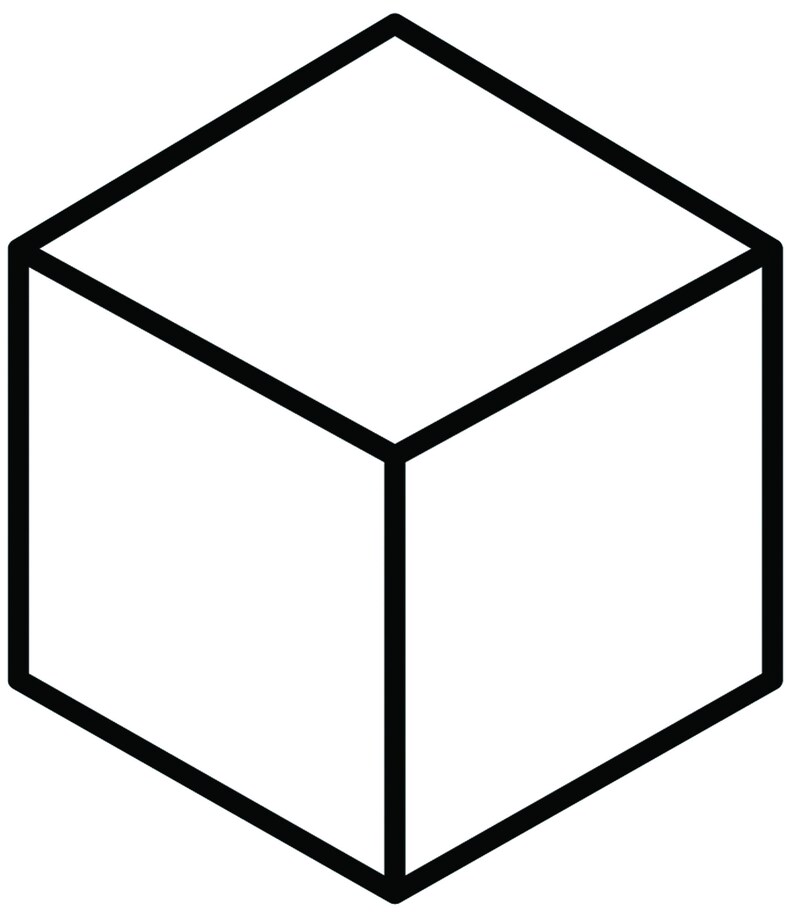 Vinyl Decal Dice Set Outline 6 Pce Set | Etsy