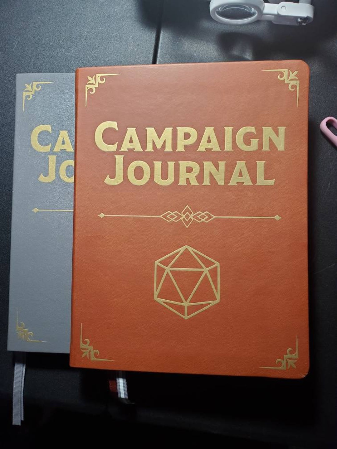 Campaign Journal With Dice Decal - Etsy