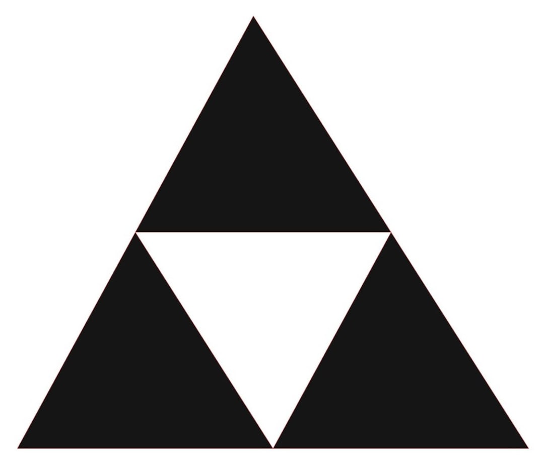 Triforce Vinyl Decal - Etsy