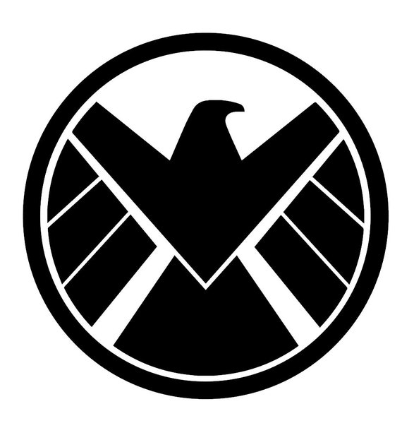 Shield Logo Vinyl Decal - Etsy