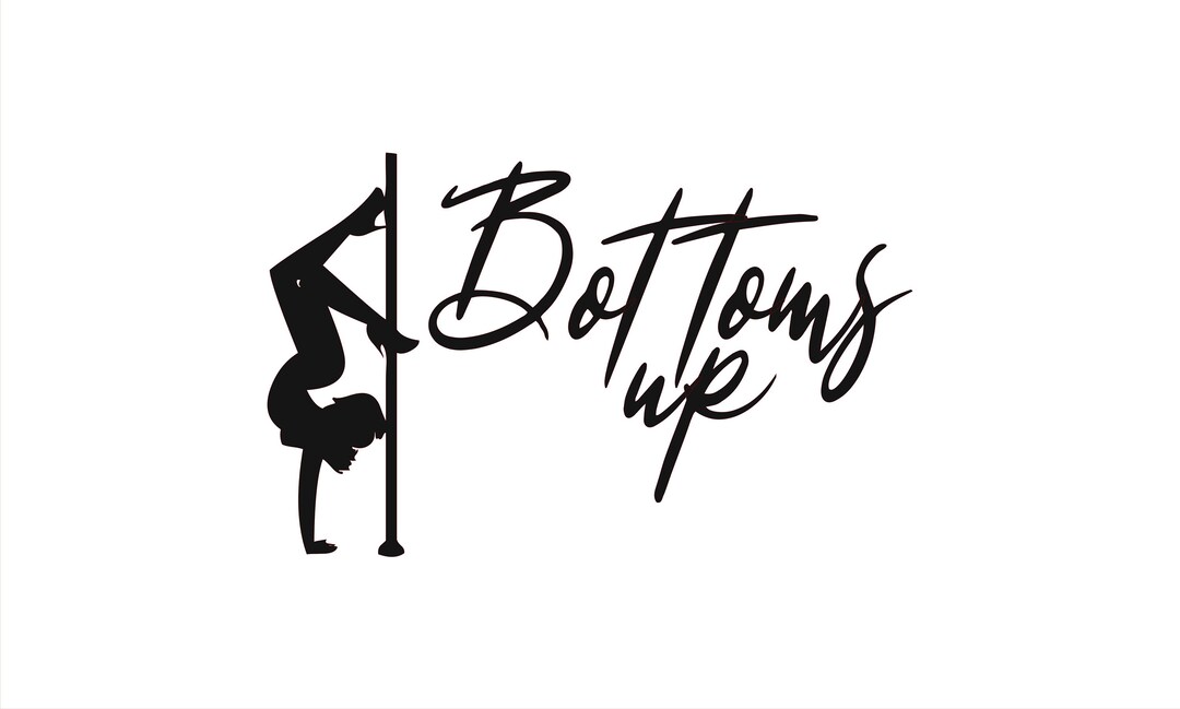 Bottoms up Dancer Vinyl Decal - Etsy