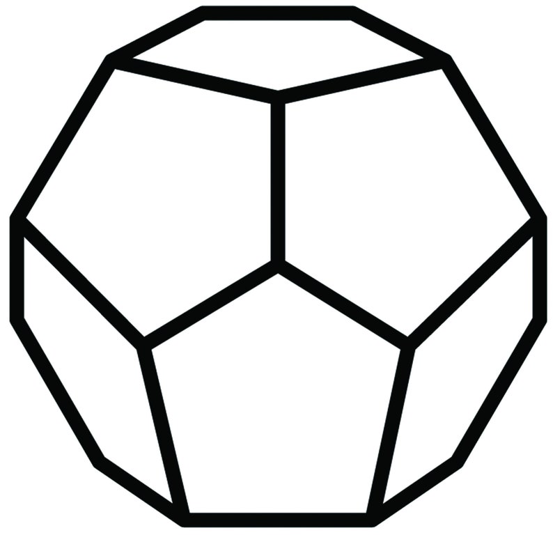 Vinyl Decal Dice Set Outline 6 Pce Set | Etsy