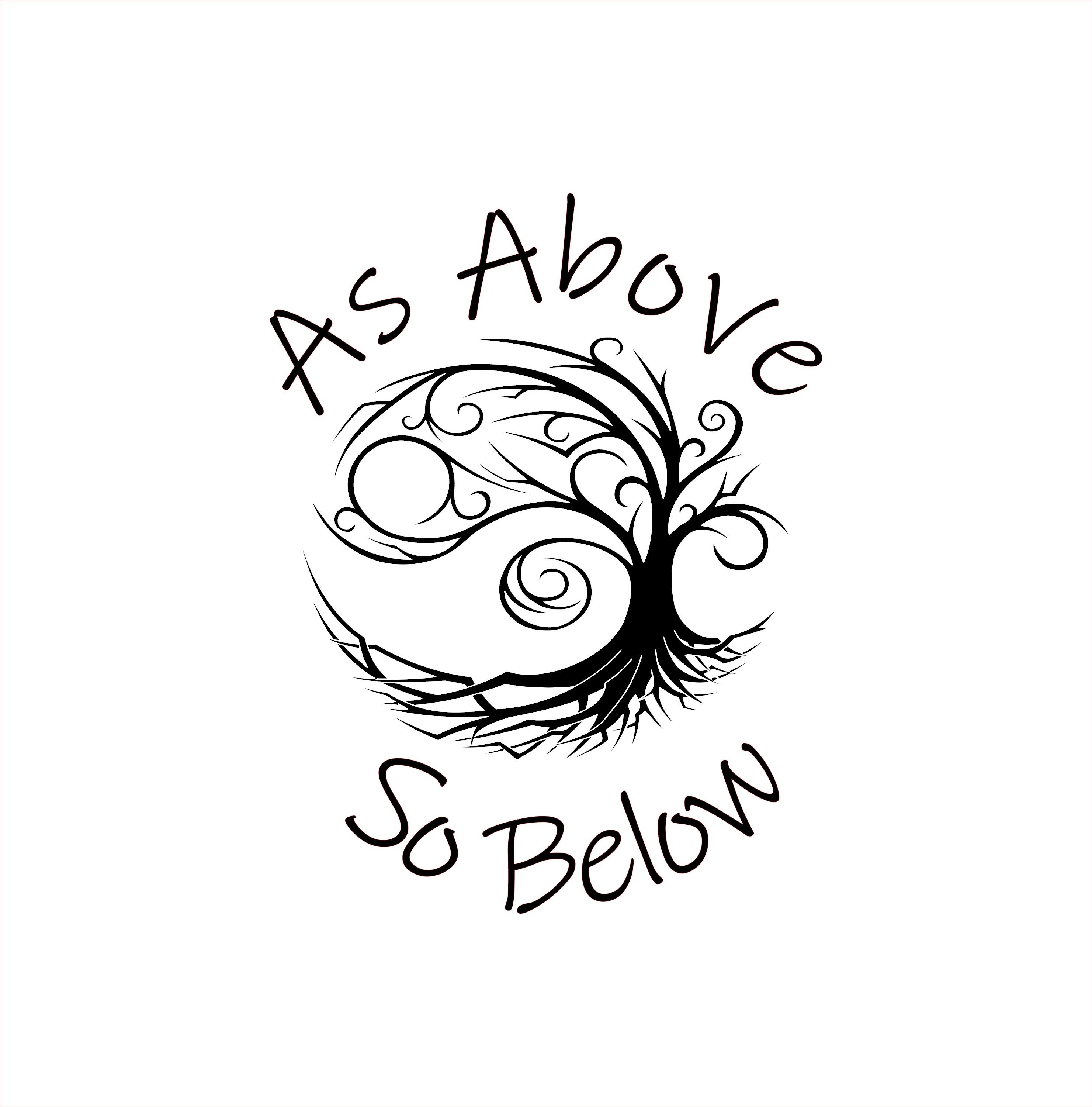 As Above so Below Tree of Life Vinyl Decal - Etsy