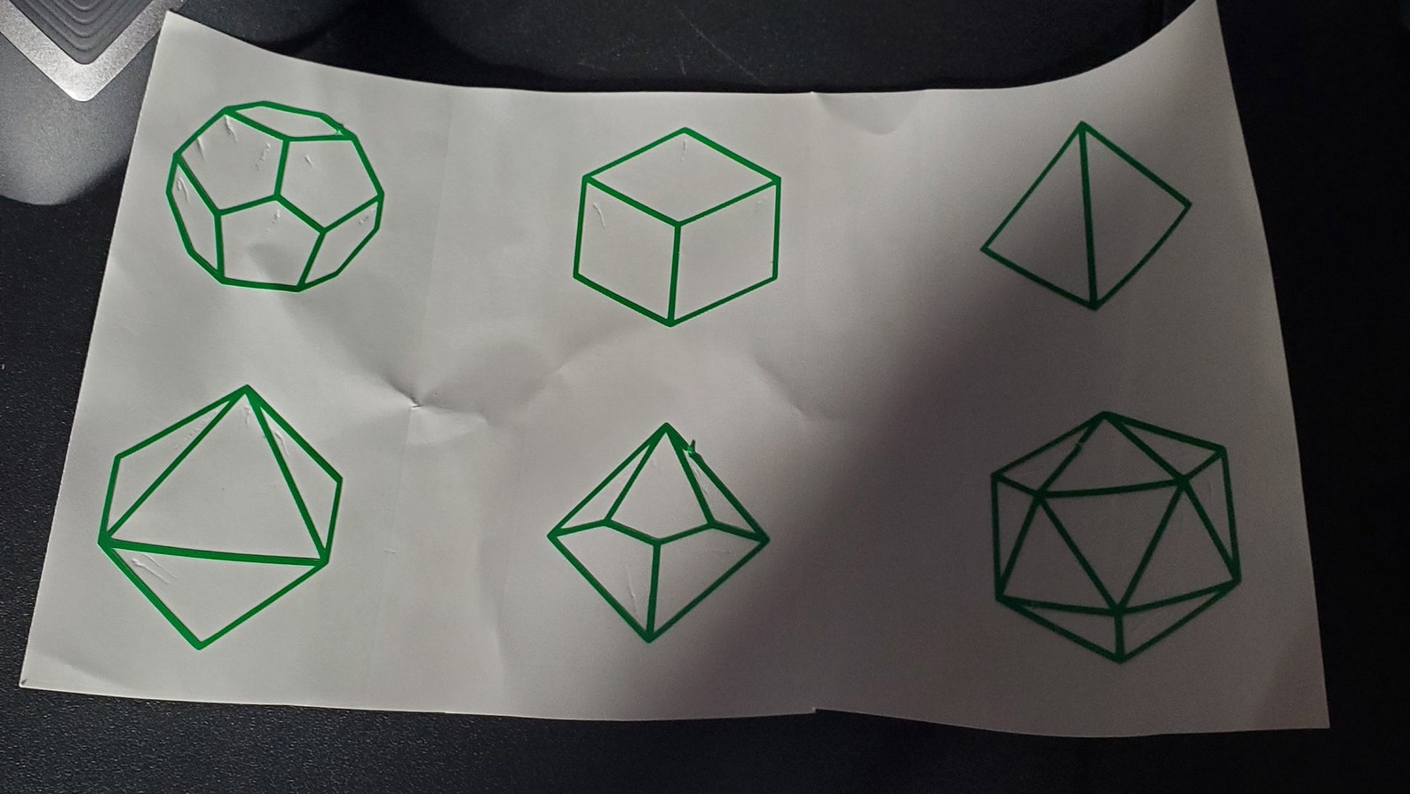 Vinyl Decal - Dice Set - Outline - 6 Pce Set - Etsy