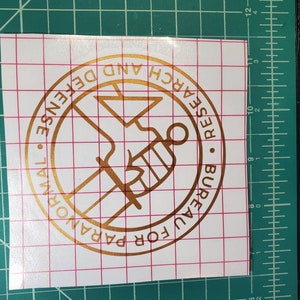 BPRD Logo Vinyl Decal - Etsy