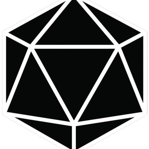 Vinyl Decal - Dice Set - Solid- 6 Pce Set - Etsy