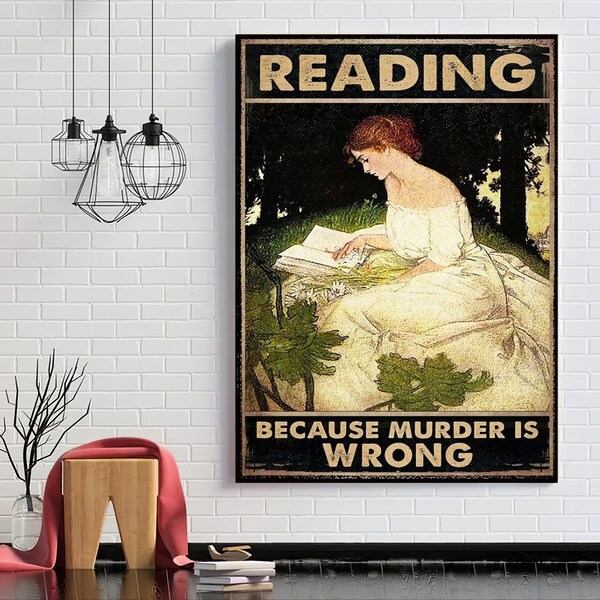 Reading Murder Wrong - Etsy