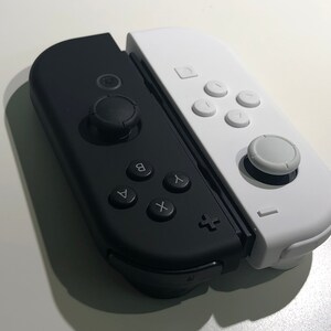 Nintendo Switch Custom Joycon All Black & all White Joy-Con | Etsy