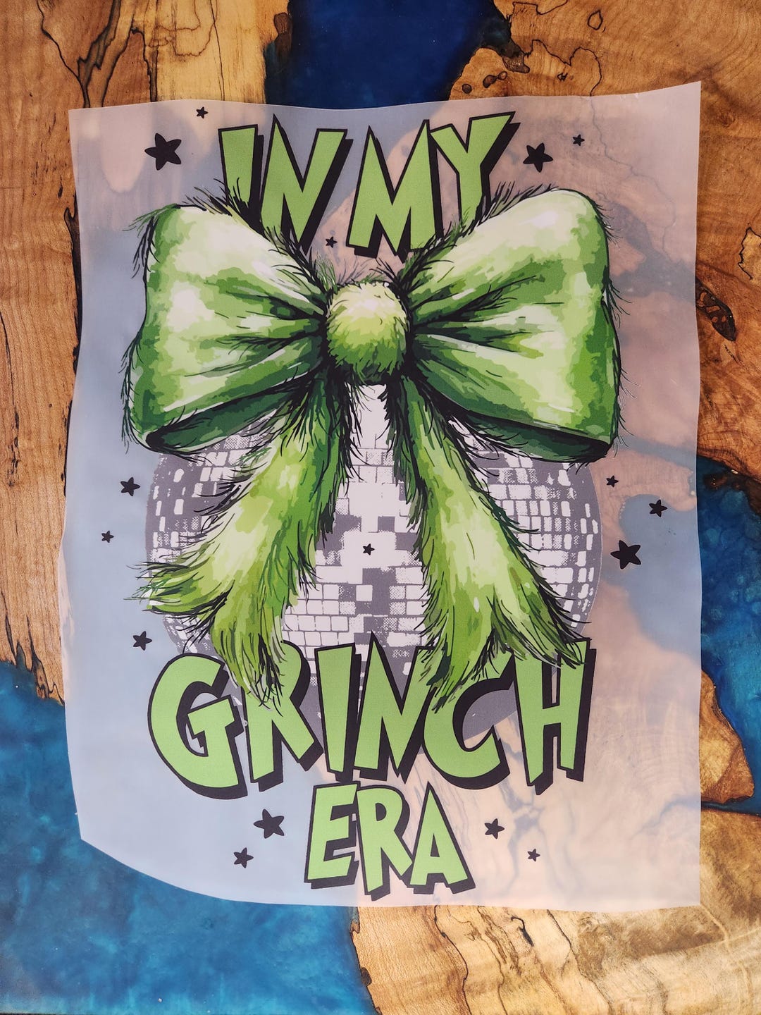 In My Grinch Era 14 DTF Transfer - Etsy