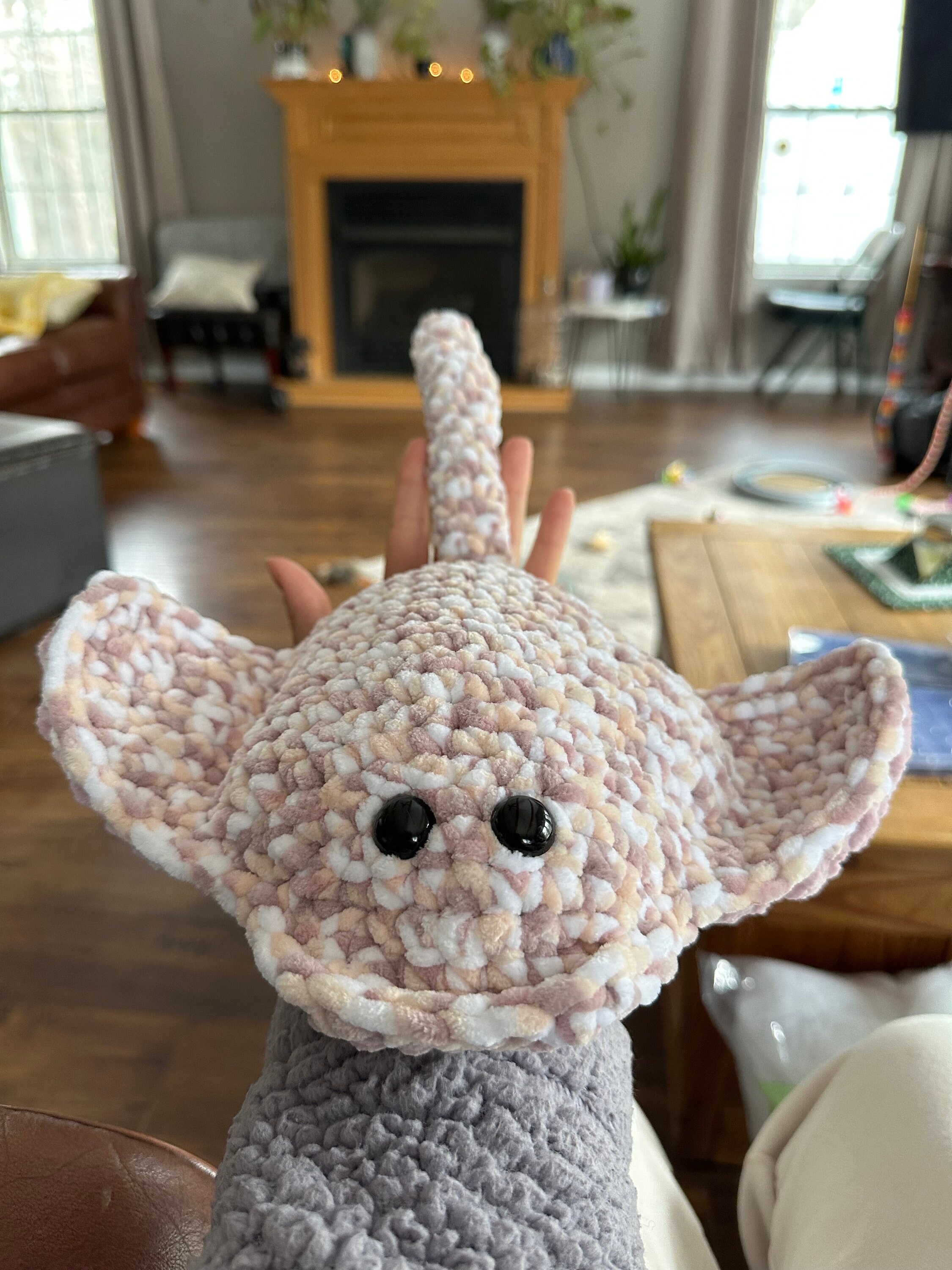 Manta Ray, Crochet Stuffed Animal, Sting Ray Stuffed Animal, Medium - Etsy