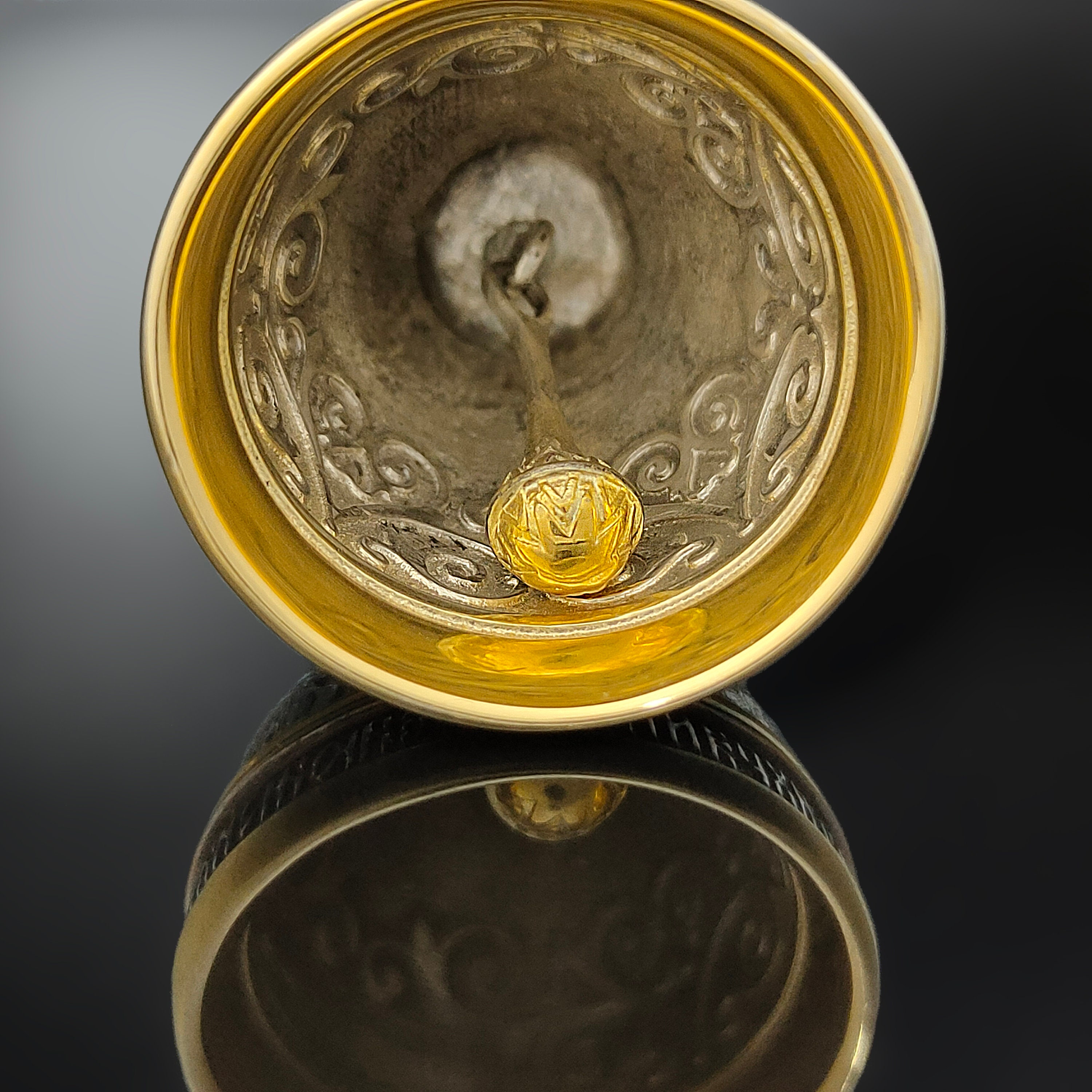 Orthodox Silver Bell 24K Gold Plated Guardian Angel - Etsy