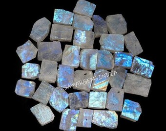 Rainbow Moonstone Rough | Etsy