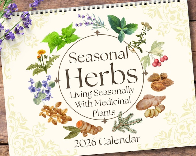2026 LANG "herb Garden" Wall Calendar - Original Art by Jane Shasky - Etsy