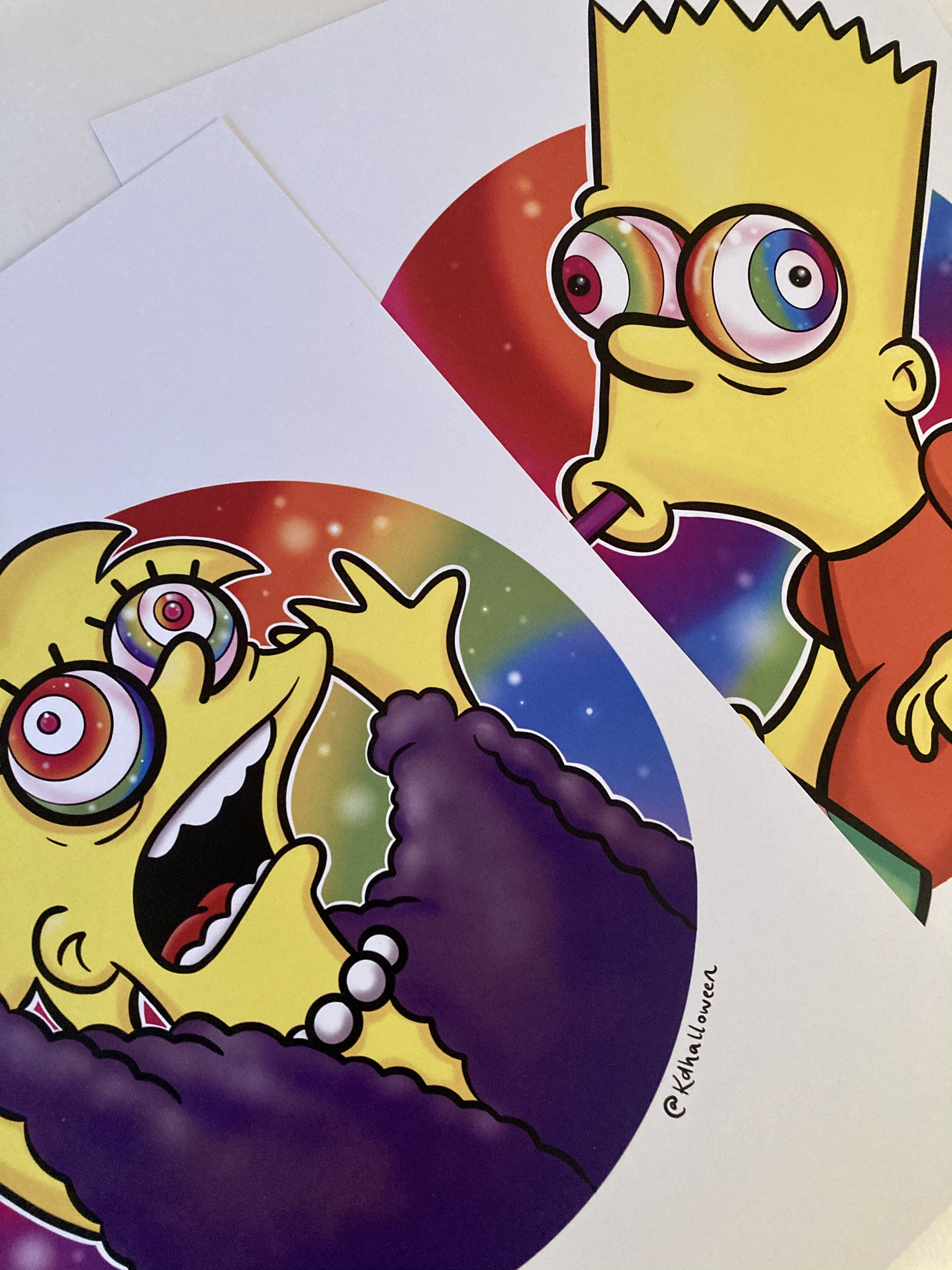 A4 Simpsons Print | Etsy