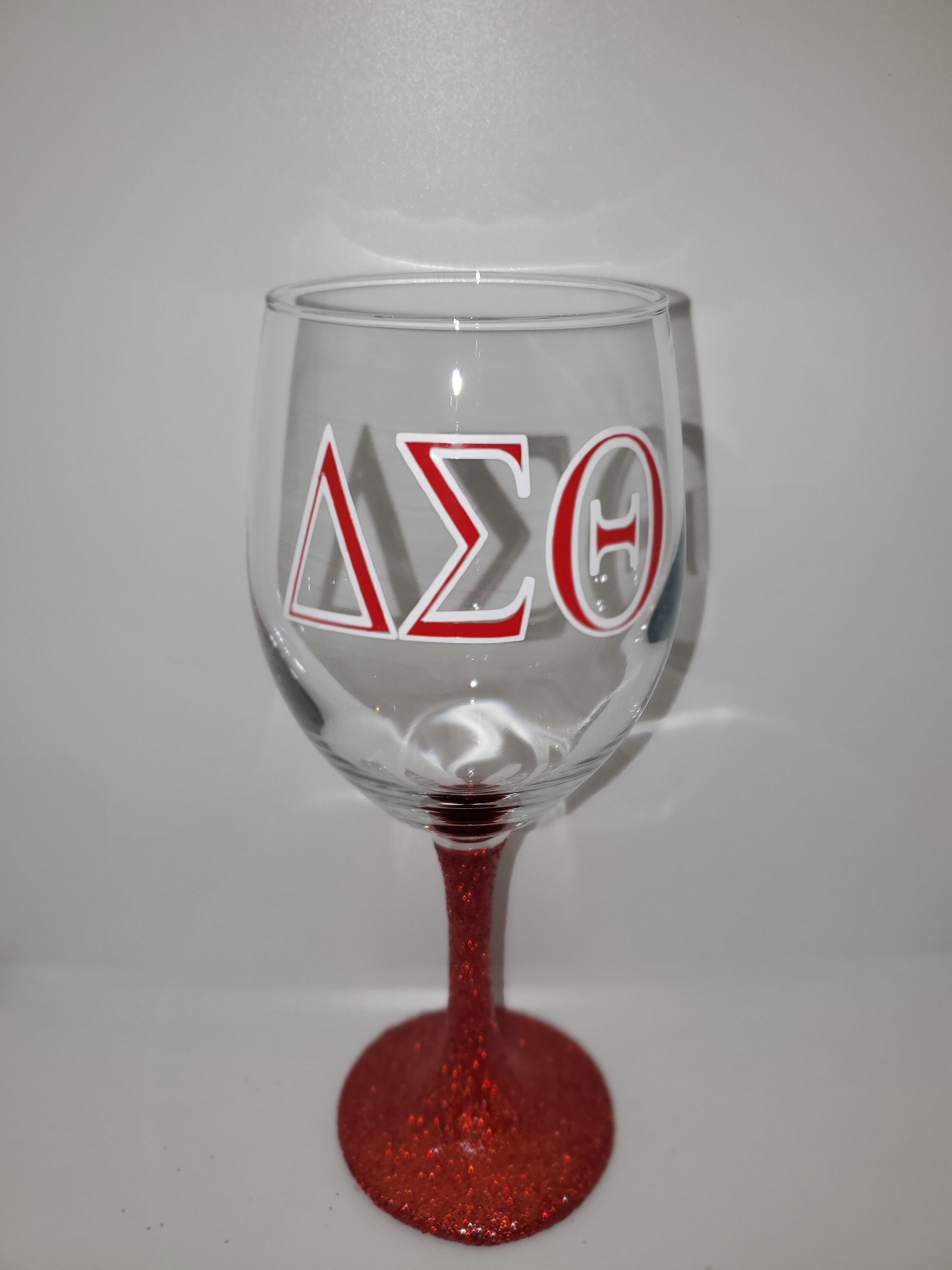 Delta Sigma Theta Bling Glass - Etsy