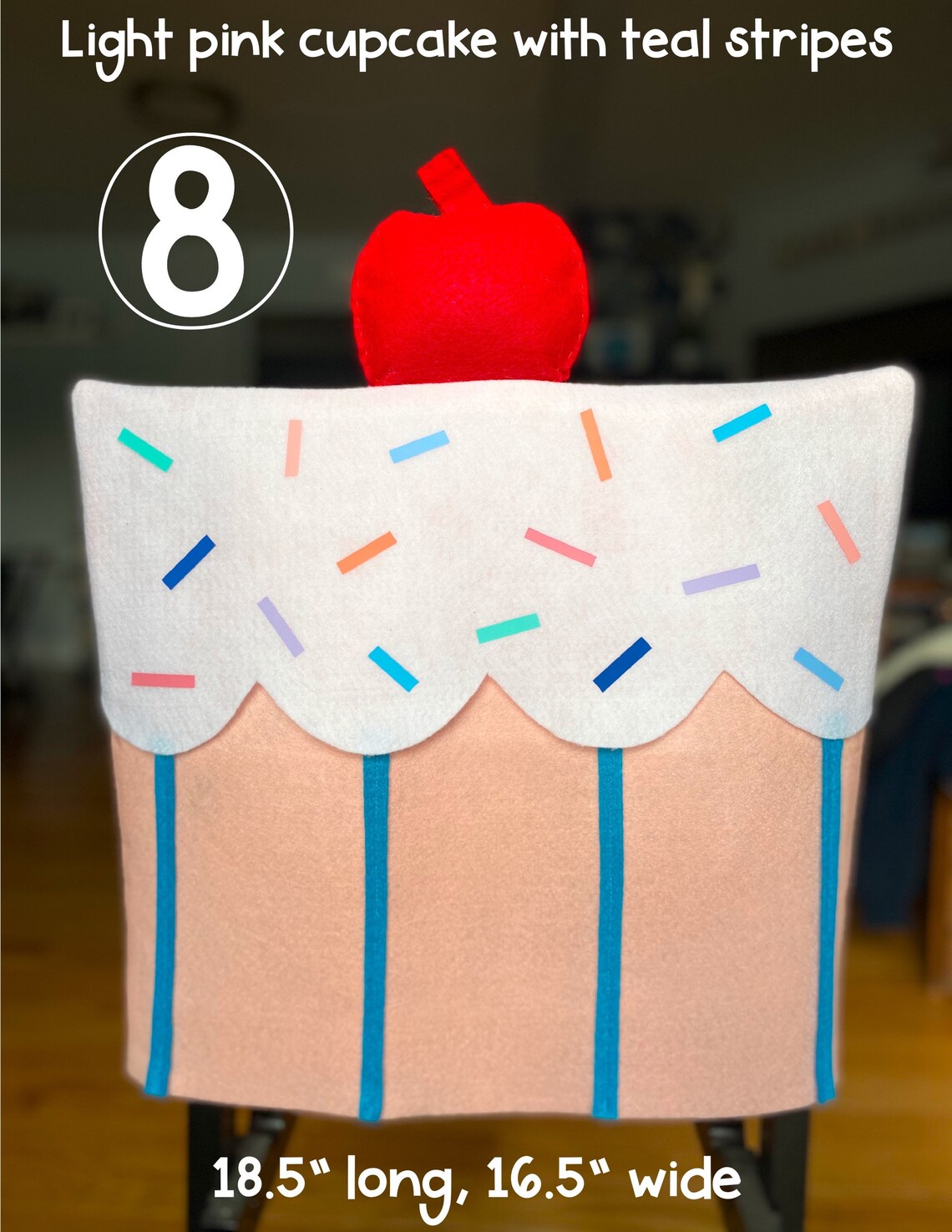 Cupcake Chair Covers Birthday Decor Classroom Birthday Chair Etsy