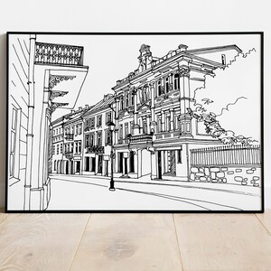 Vilnius Wall Decor. Wall Art. Printable Poster. Vilnius. Lithuania ...