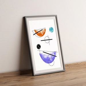 Suprematism Wall Art. Printable Abstract Modern Poster. Digital Art ...