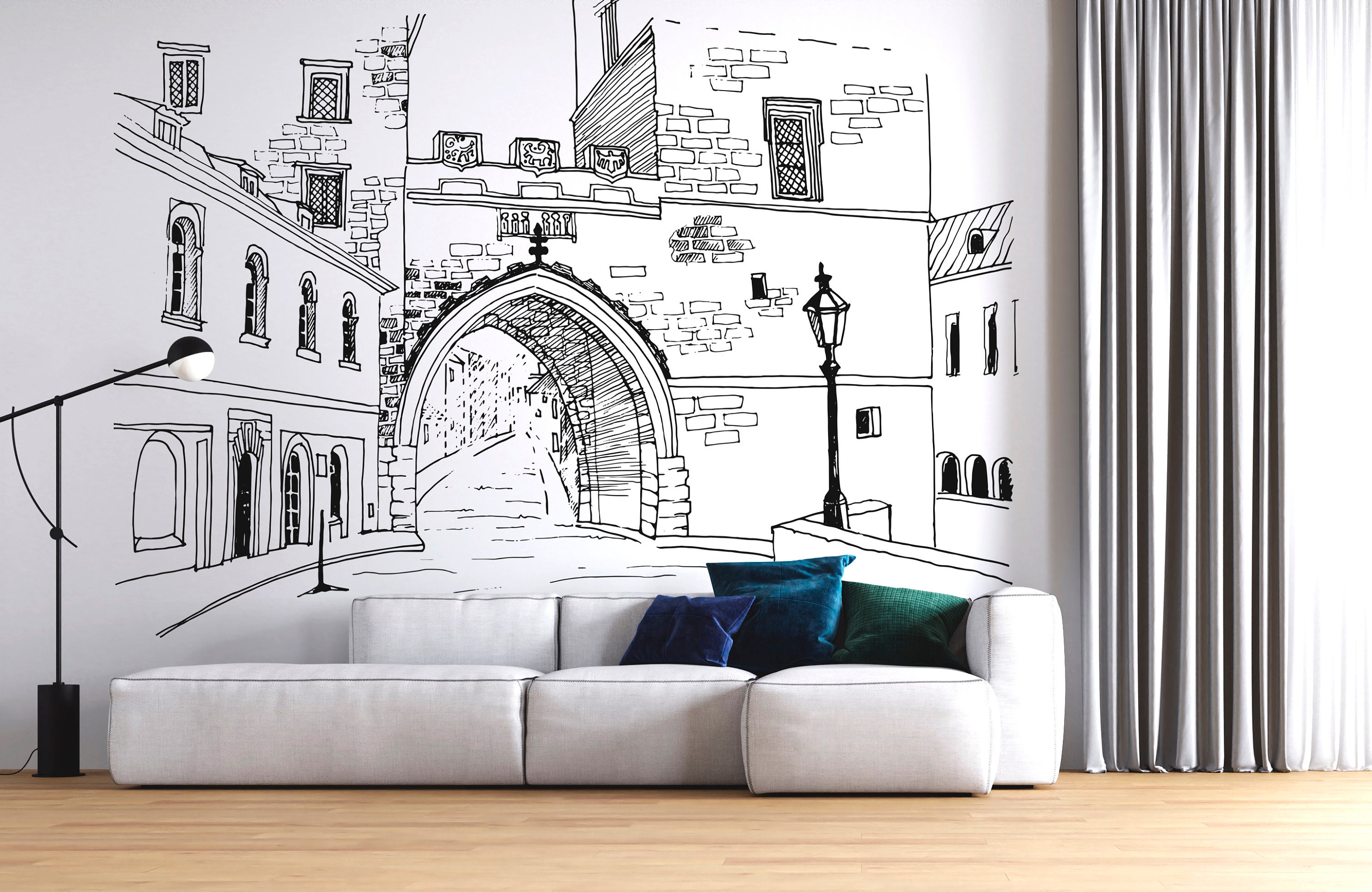 Prague Wall Art. Printable Image. Wall Decor. Urban Landscape ...