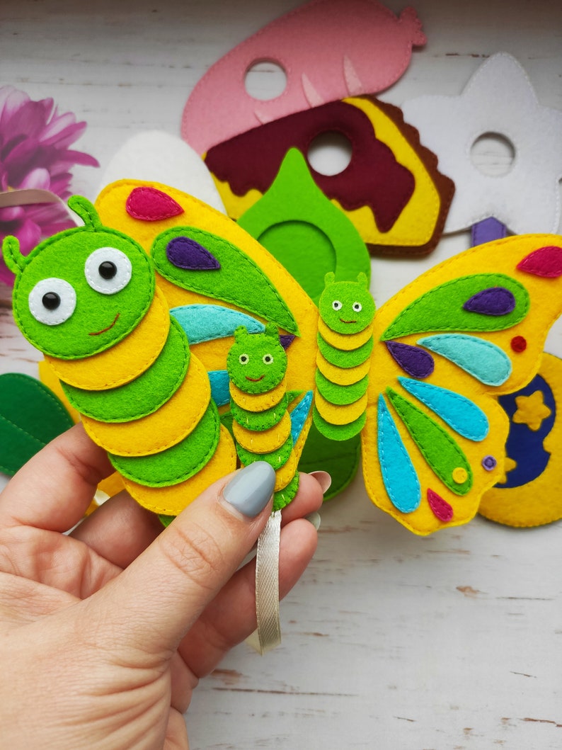 The Very Hungry Caterpillar Felt Story - Educational Game for Kids That ...