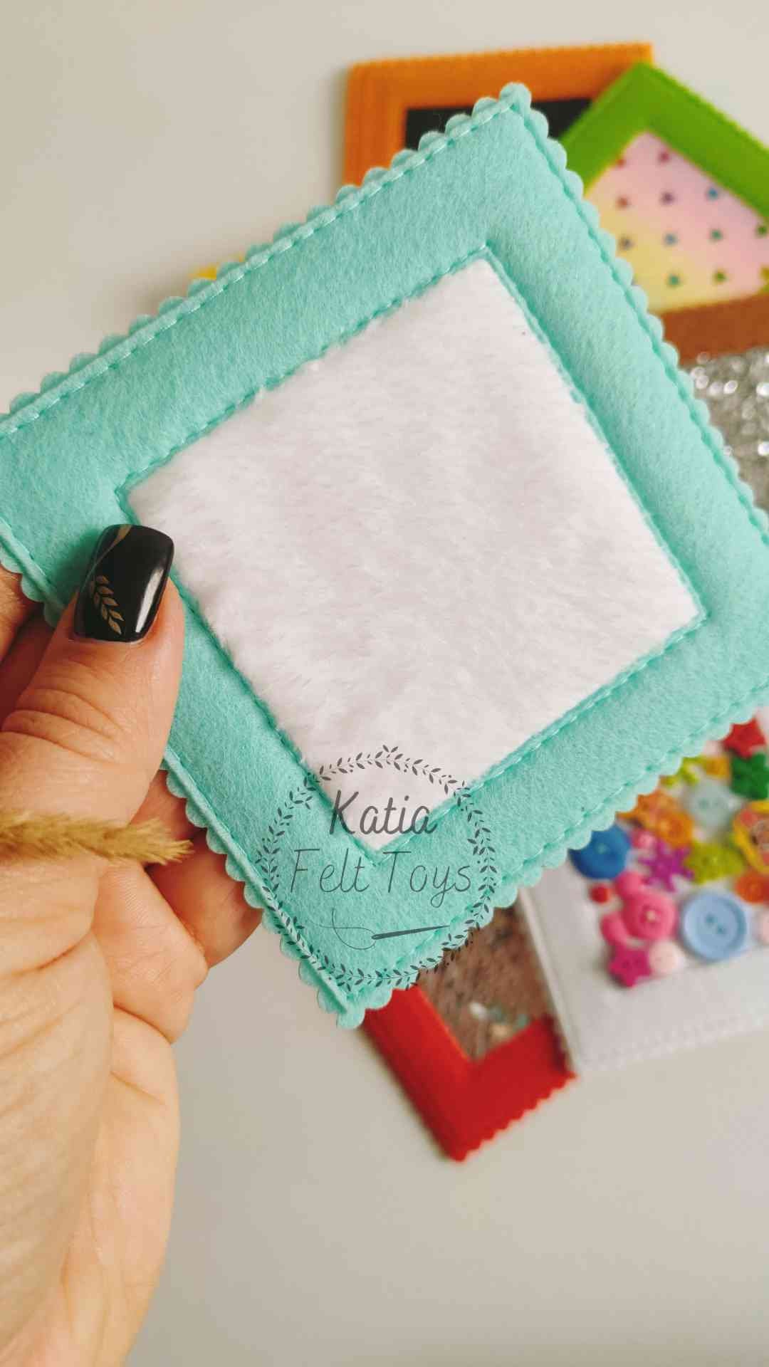 Sensory Tactile Cards Pack. Safe Touch & Feel Felt Toys for Young ...