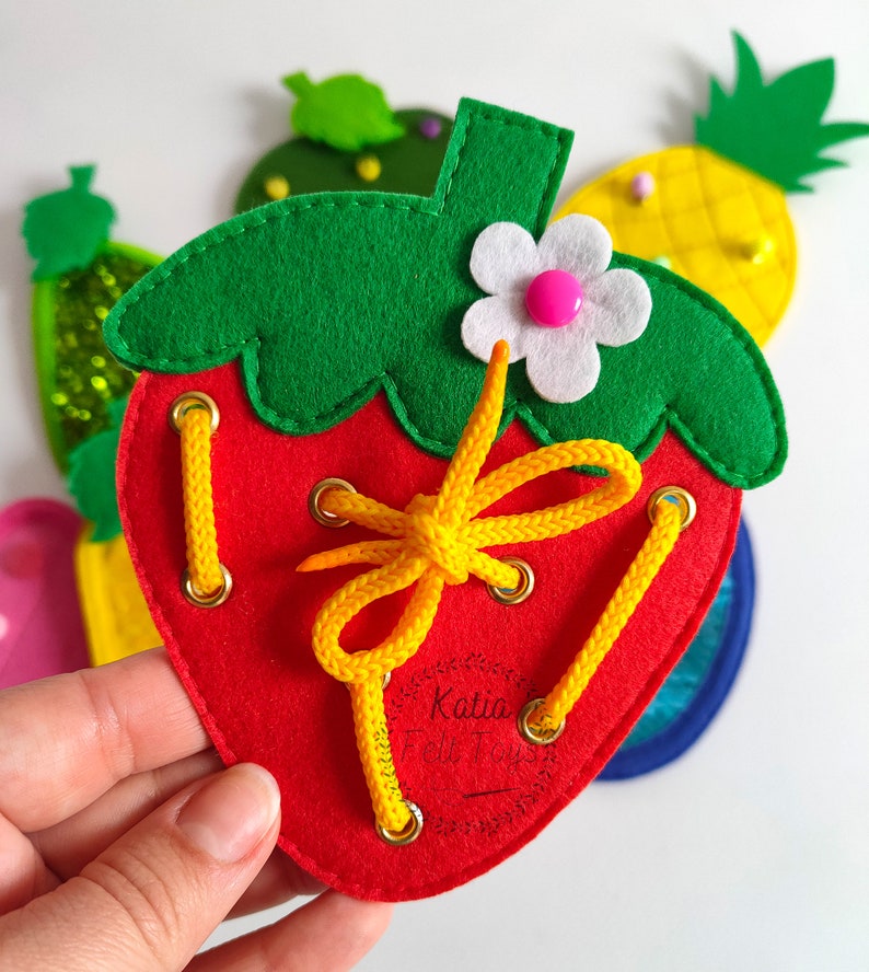 Tactile Sensory Fruits Are Safe Touch and Feel Felt Toys for Children ...