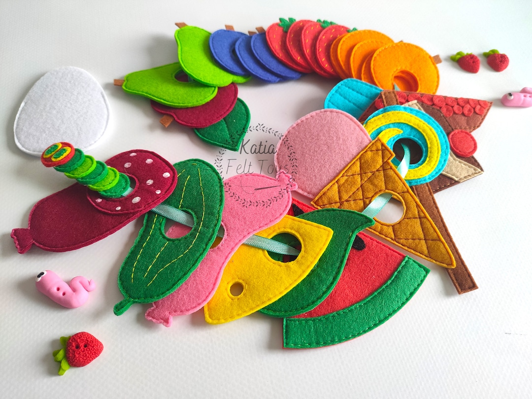The Very Hungry Caterpillar Felt Story - Educational Game for Kids That ...