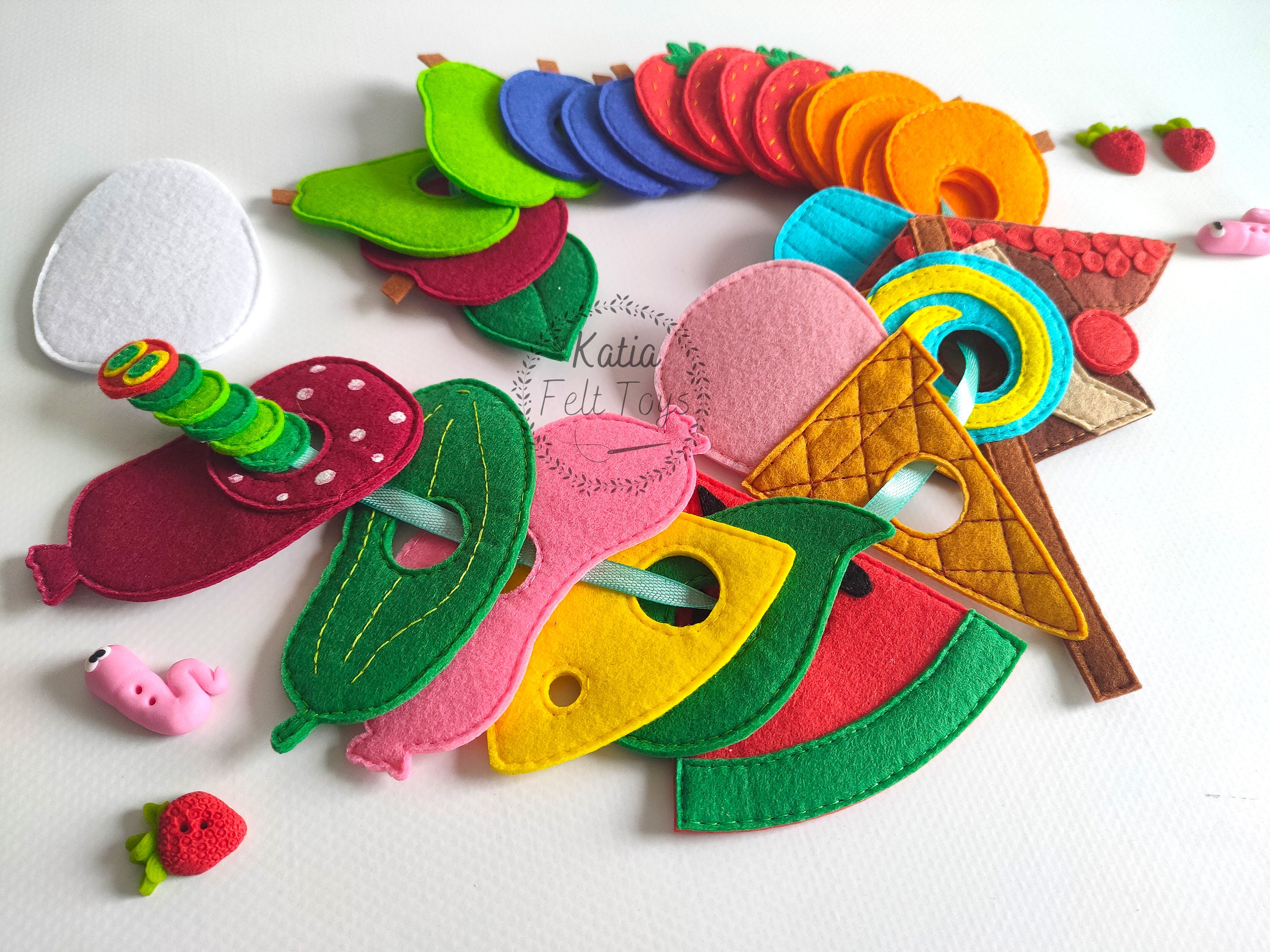 The Very Hungry Caterpillar Felt Story - Educational Game for Kids That ...