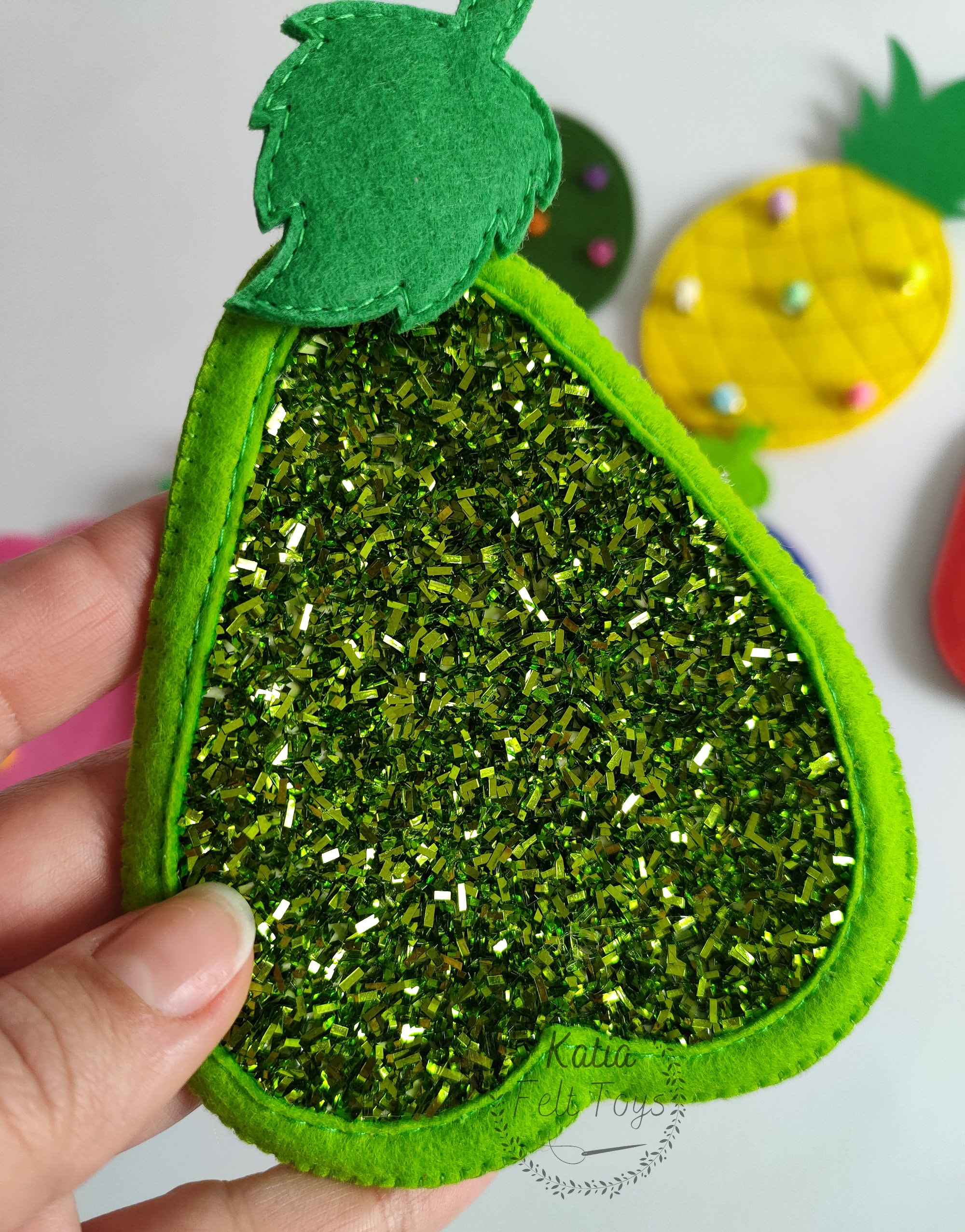 Tactile Felt Fruit Toys: Sensory Learning, Fine Motor Skills - Etsy
