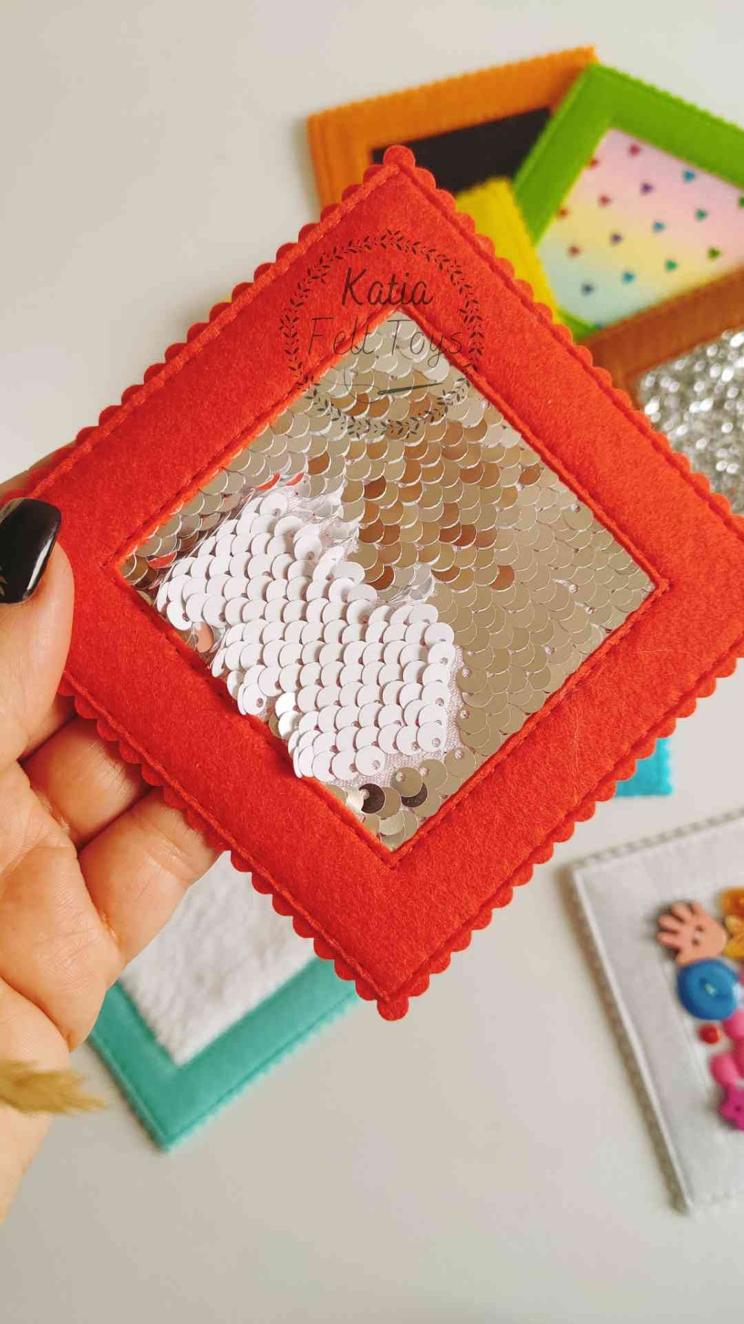 Sensory Tactile Cards Pack. Safe Touch & Feel Felt Toys for Young ...