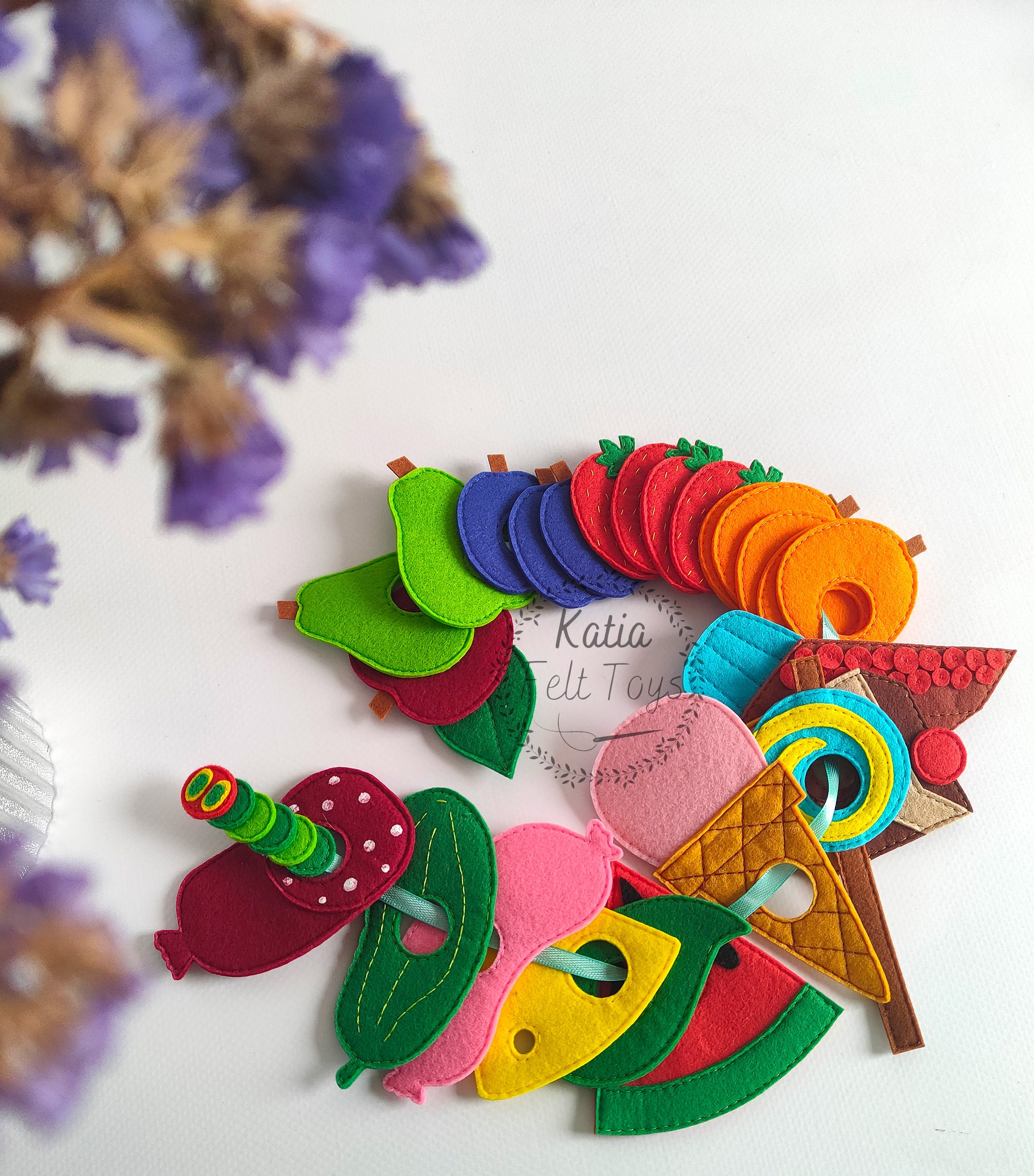 The Very Hungry Caterpillar Felt Story - Educational Game for Kids That ...