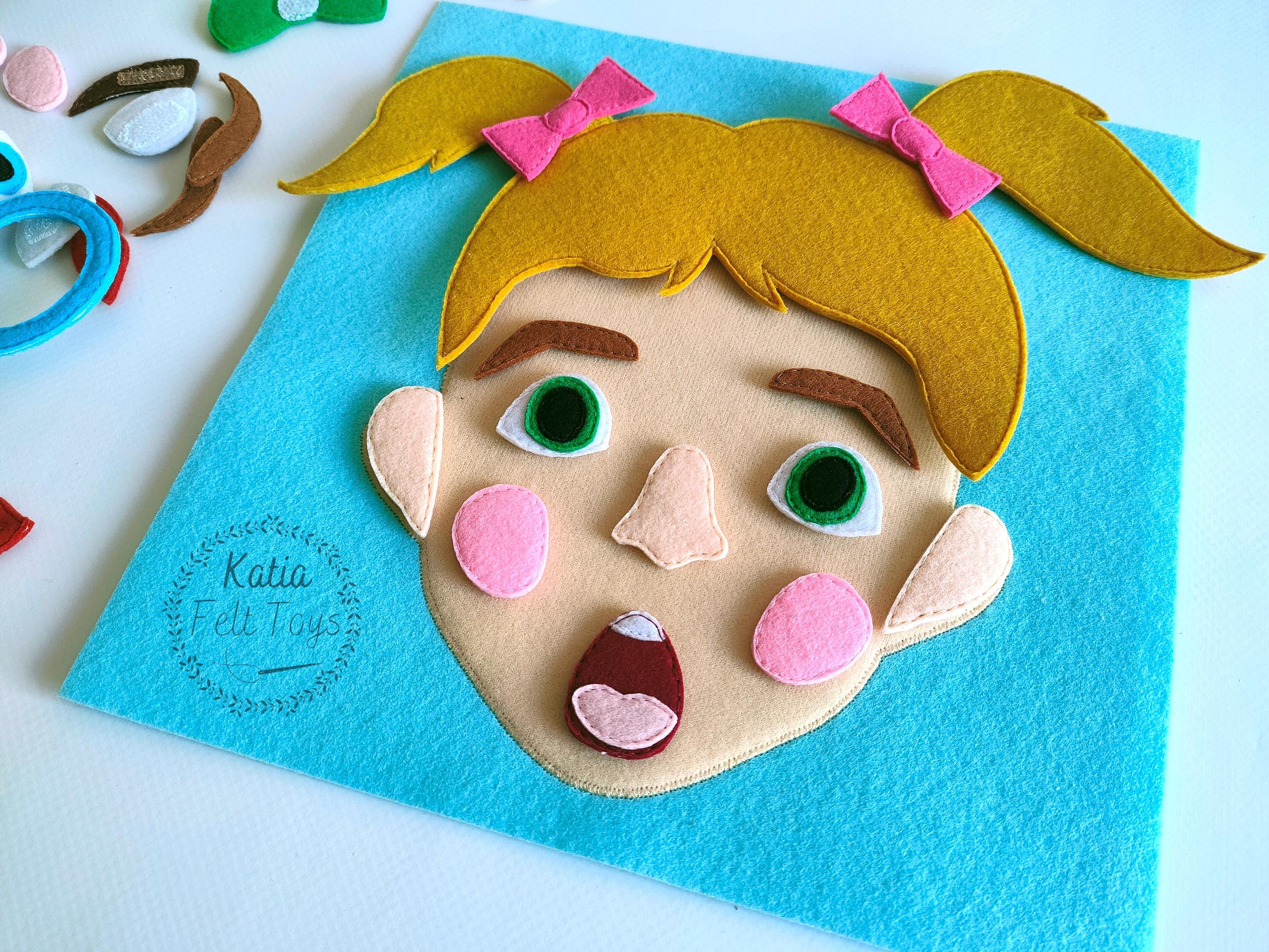 Social Emotional Game for Kids - Make Faces & Describe Feelings ...