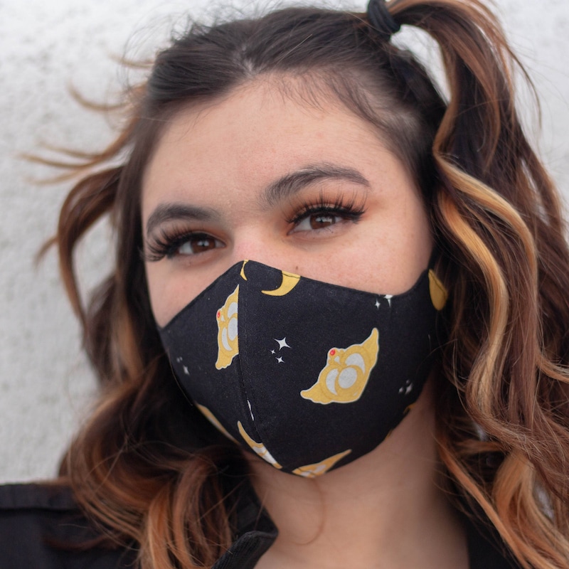 Kawaii Face Mask - Etsy