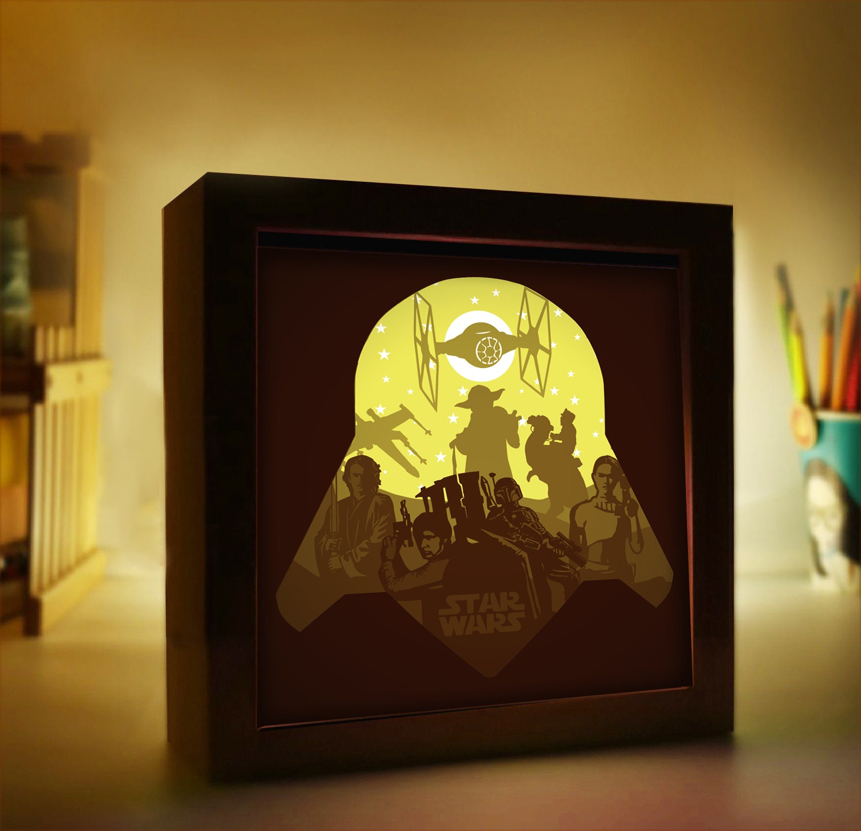 Star wars light box store