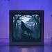 Wolf Mountain 3D Paper Cut Light Box Template (SVG Digital Download) - Etsy