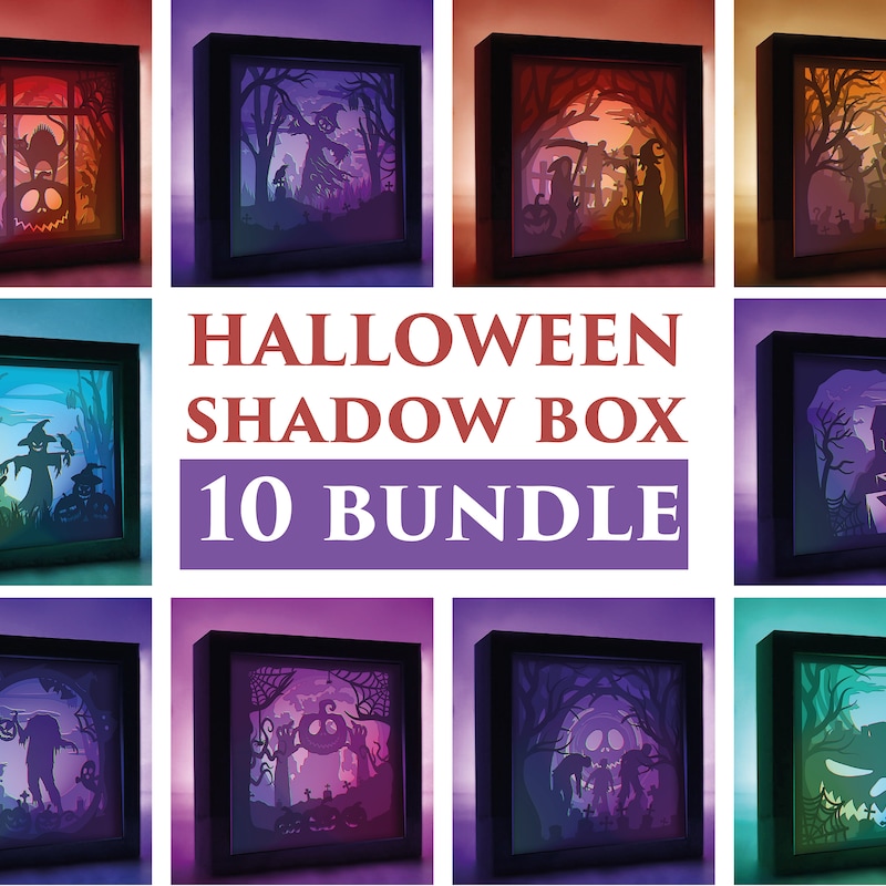 Shadow Box Svg - Etsy UK