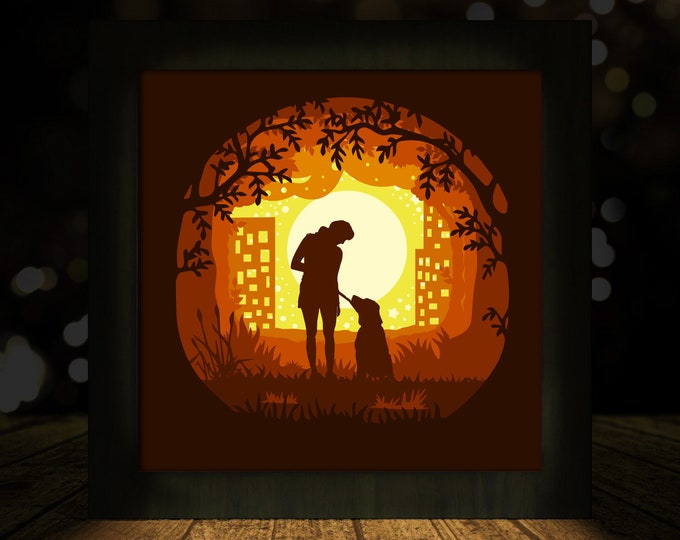 Dog Mom Shadow Box - Etsy Canada