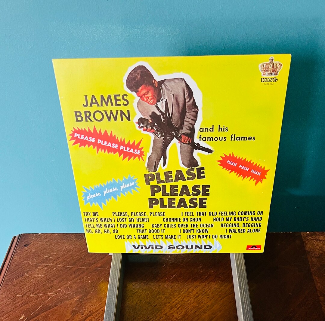 Vintage James Brown and His Famous Flames (please Please Please) French ...
