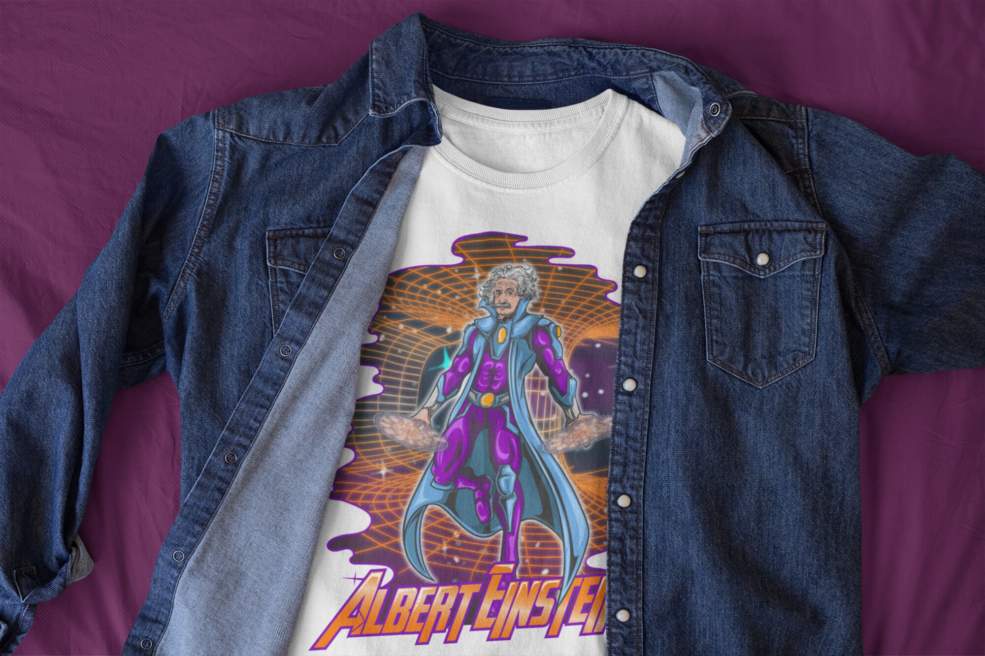 Super Einstein Singularity T-shirt • Unisex • Superhero • Science Lover ...