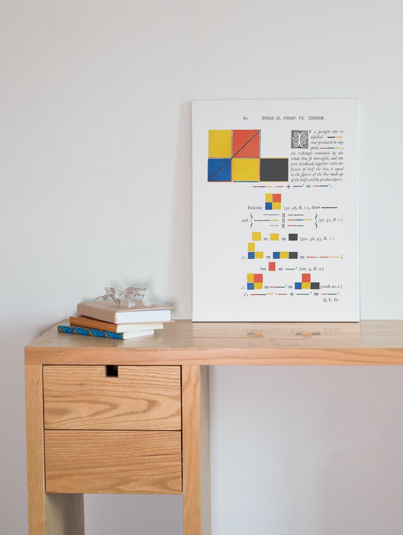 Euclidean Elements: A Collection of Mathematical Posters - Set of 4 ...