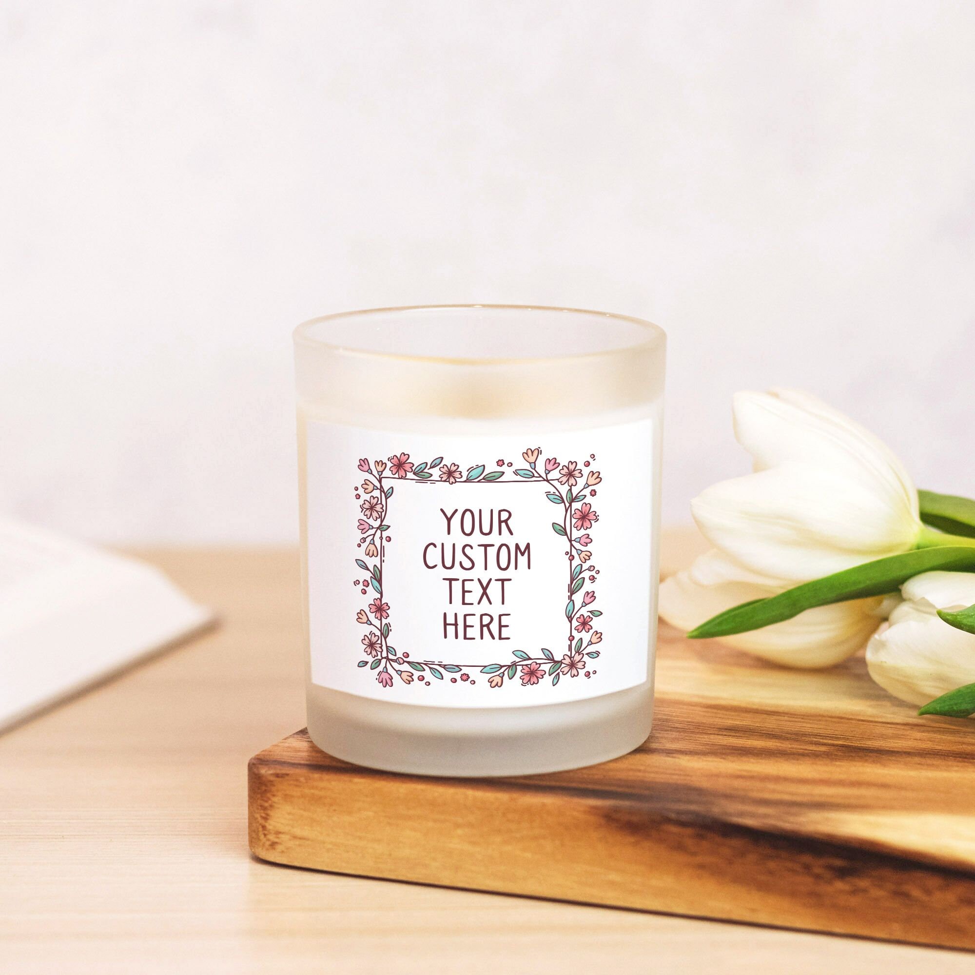 Personalized Candle Blank Candle Private Label Candle - Etsy