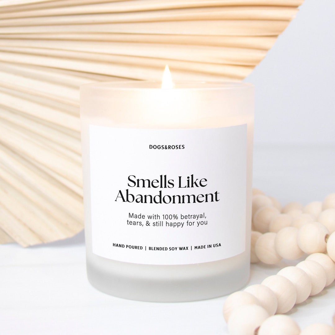 Moving Away Gift, Smells Like Abandonment Candle, Coworker Leaving ...