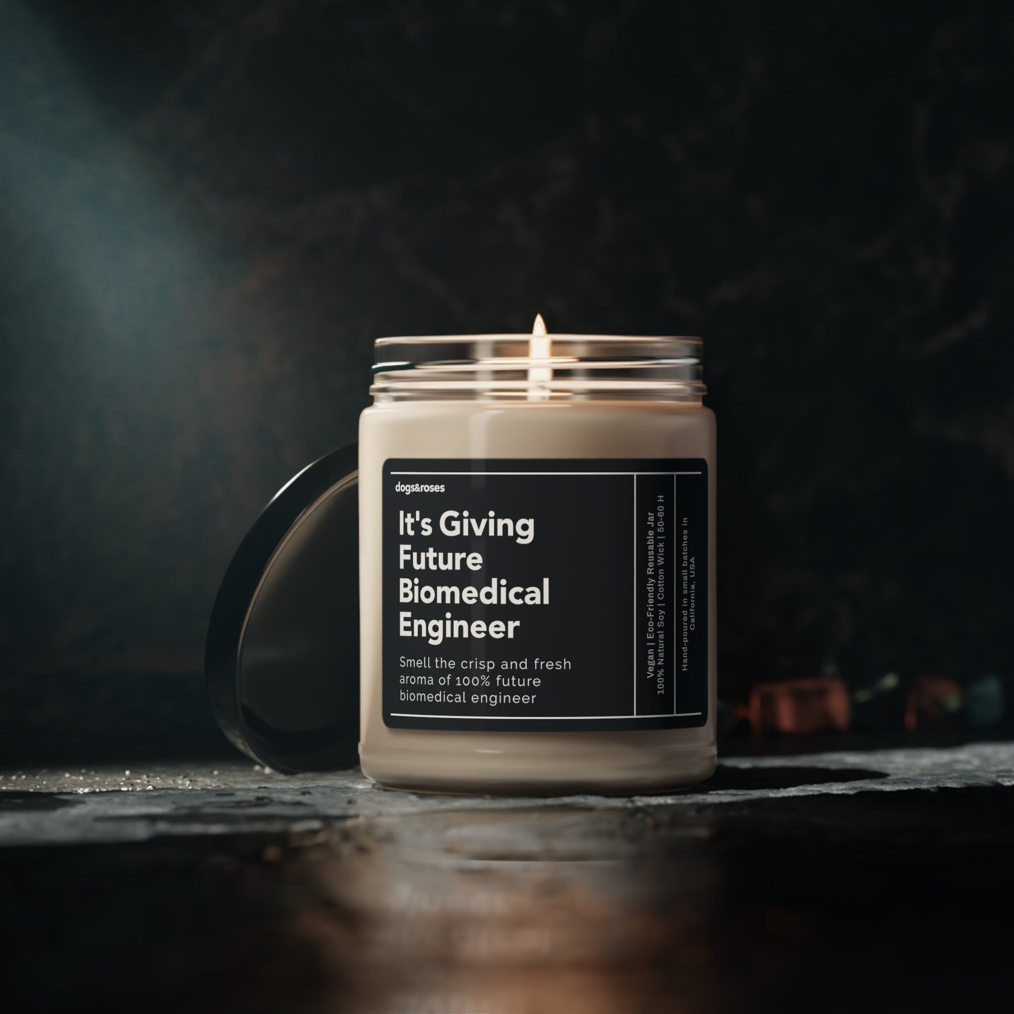 It's Giving Future Biomedical Engineer Soy Wax Candle, Biomedical ...